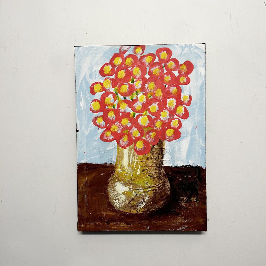 Love Letters to June - Gold Vase - Scott Kowalski